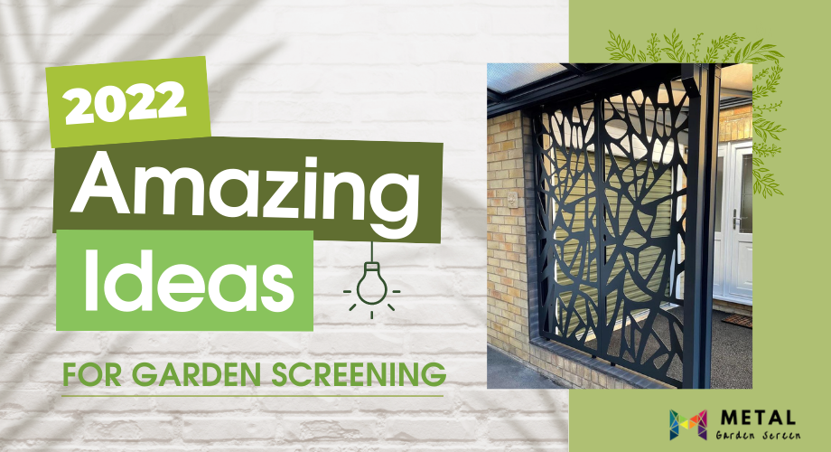 Garden Privacy Metal Screens Poppy Corten Steel Screen | Gardener's