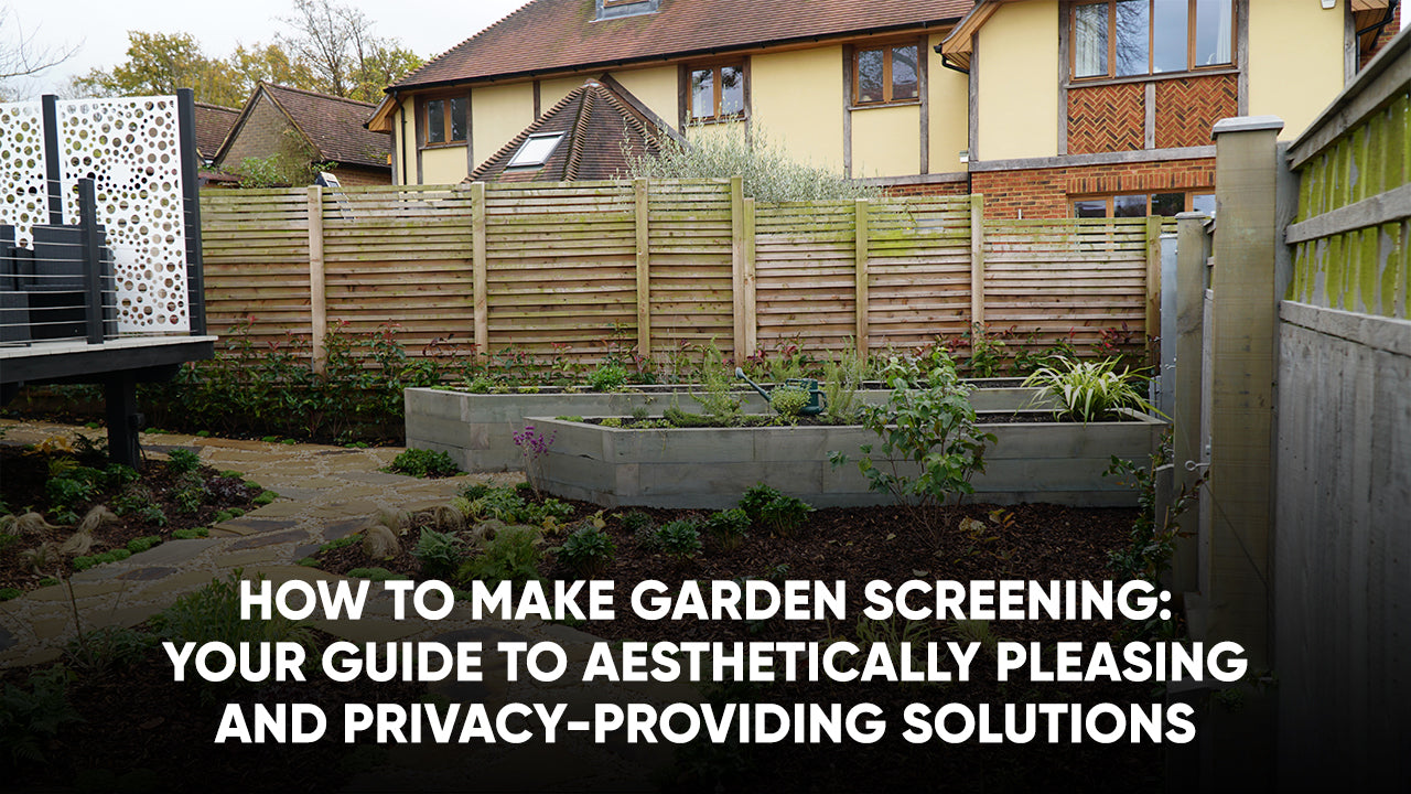 How to Make Garden Screening: Your Guide to Aesthetically Pleasing and ...