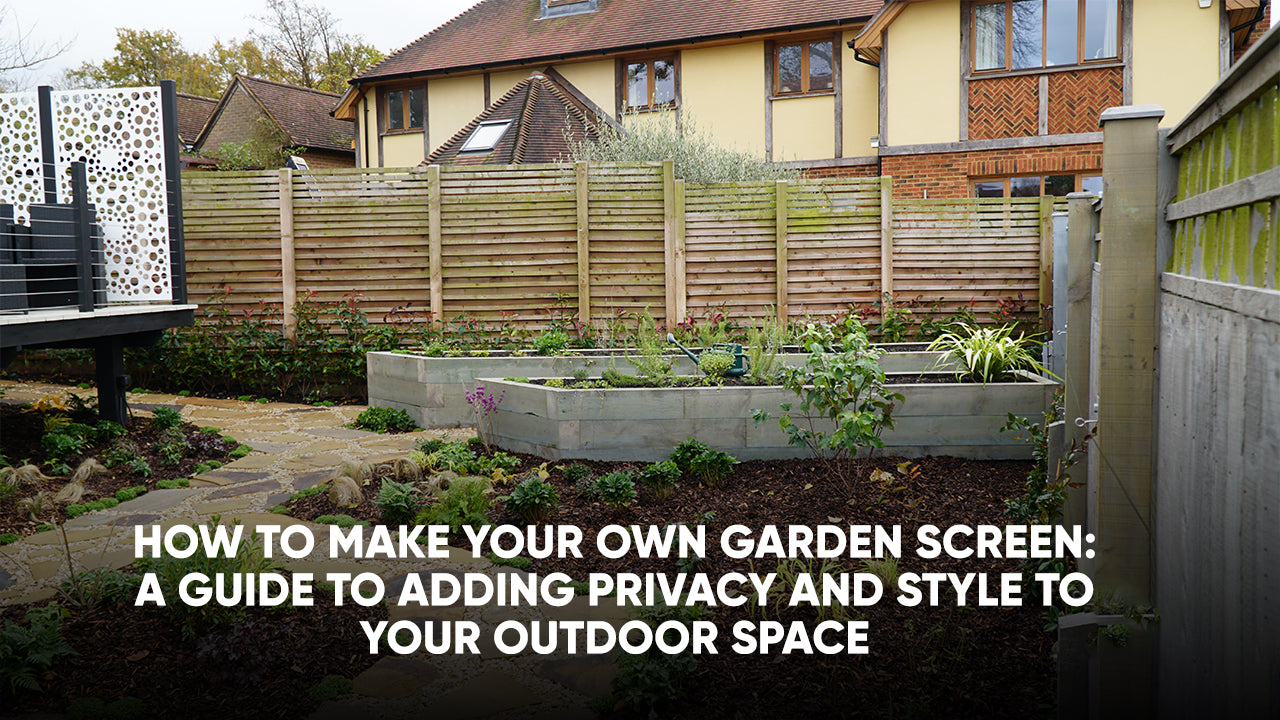 How to Make Your Own Garden Screen: A Guide to Adding Privacy and Style ...