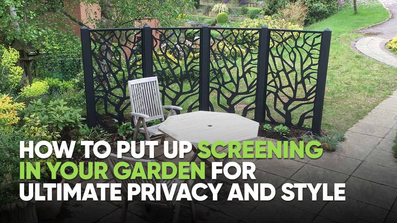 How to Put Up Screening in Your Garden for Ultimate Privacy and Style
