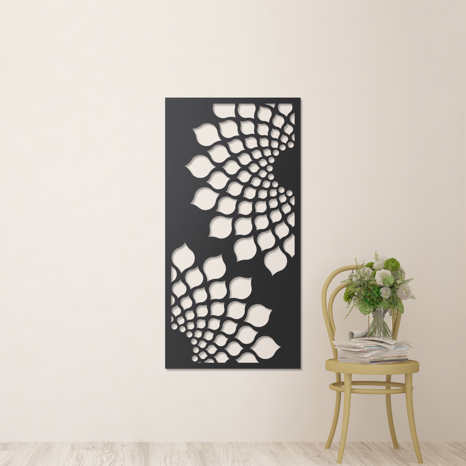 Spiro Metal Garden Screen | Privacy Panel | Made in UK Decor
